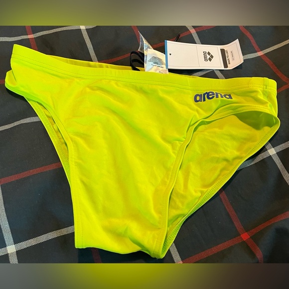 arena | Swim | Arena Lemon Lime Greenish Yellow Speedo Style Swim Brief ...
